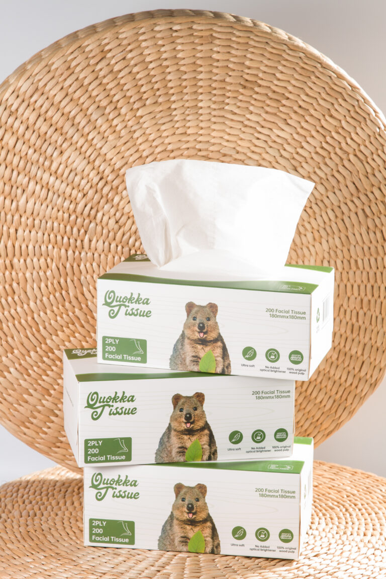 2ply 50 Packs Quokka Big Box Facial Tissue (200 Counts)